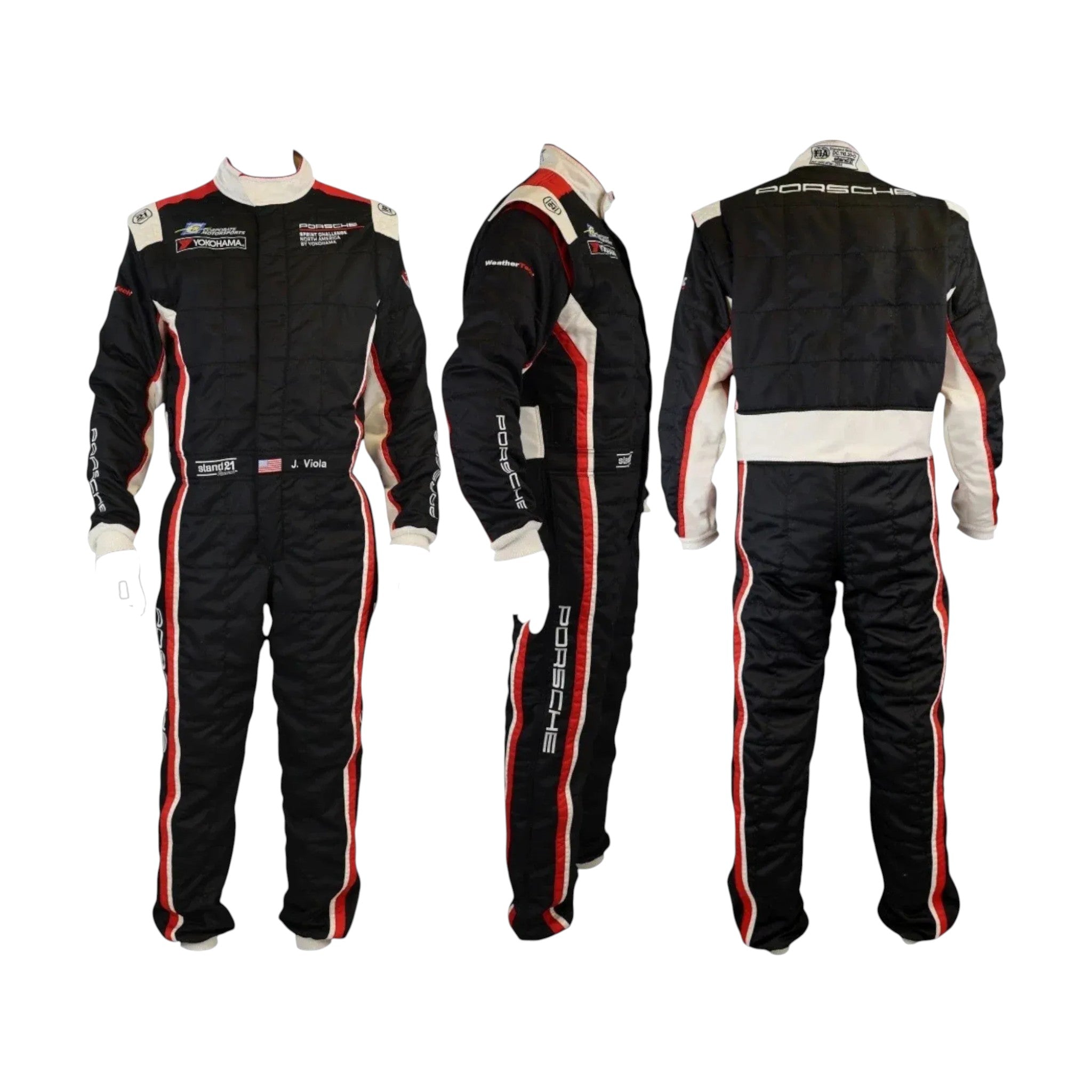 Porsche Black Edition Go-Kart Racing Overall Suit – SpeedLine Racewear